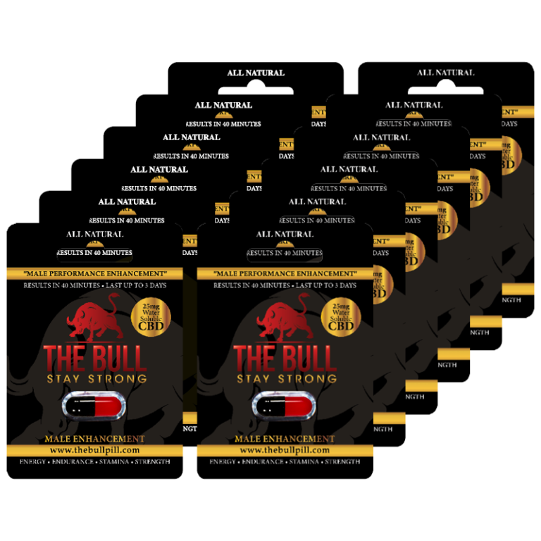 The Bull Pill with CBD – 10 Pack – The Bull Pill