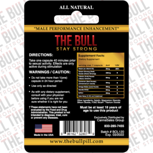 The Bull Pill – 12 Pack – The Bull Pill